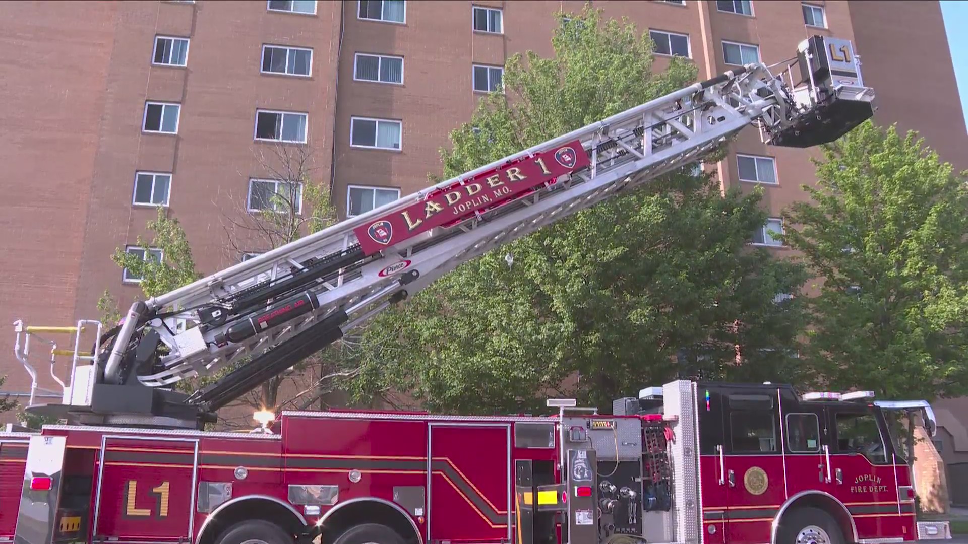 Joplin firefighters tackle 11th-floor fire alarm at Messenger Towers
