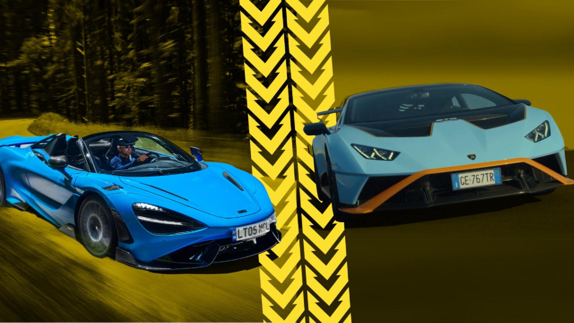 Lamborghini Huracan STO vs McLaren 765LT Spider, puissance vs finesse