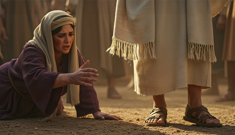 What the woman healed of bleeding teaches us about Jesus