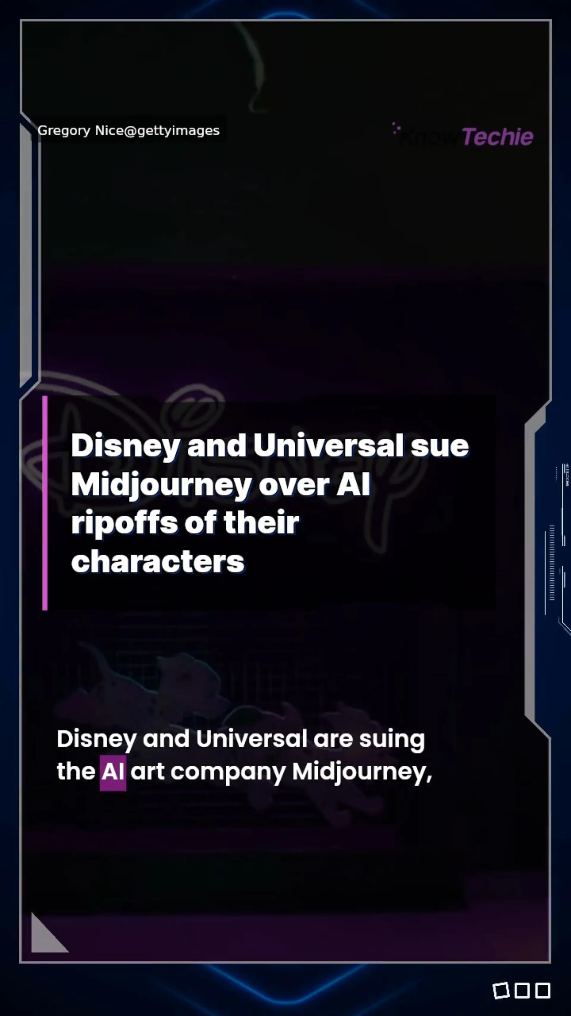 Disney and Universal sue Midjourney over AI ripoffs of their characters