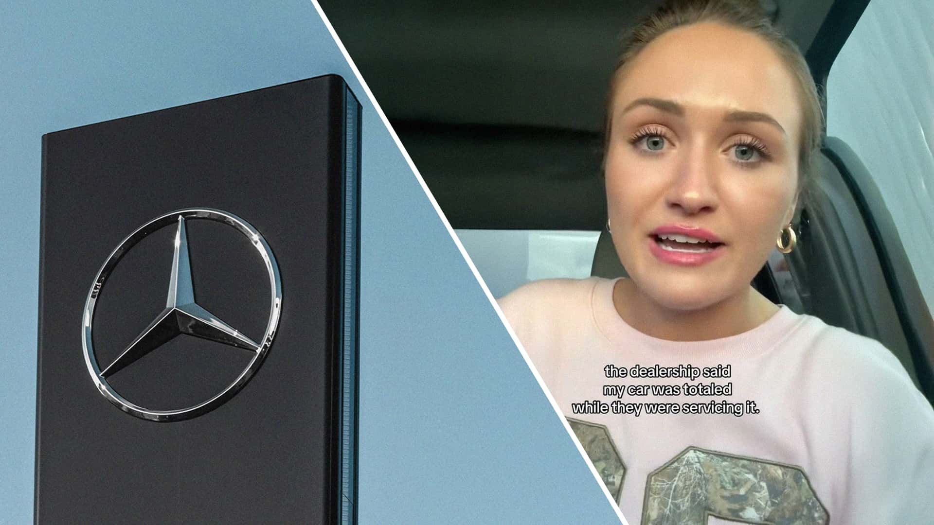‘Lawyer Up’: Woman Drops Off Mercedes At Dealership For Oil Change ...