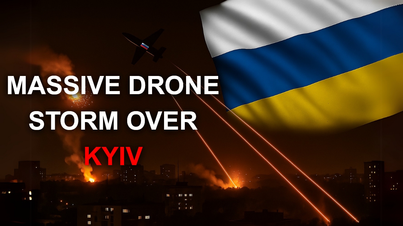 Kyiv Under Siege: Russia’s Record Drone Barrage Revealed