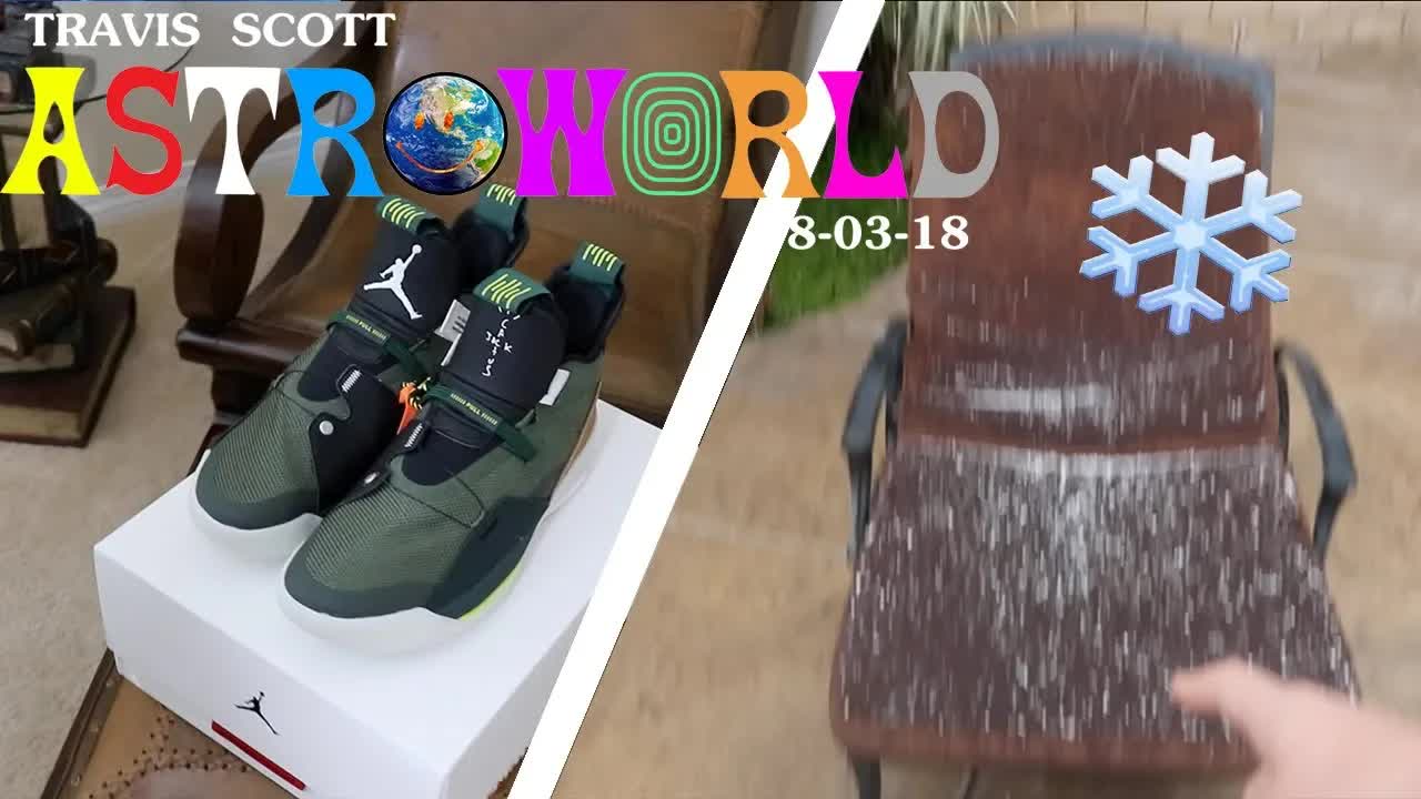 SHOULD YOU BUY THE TRAVIS SCOTT JORDAN 33S (+ SNOW ️️IN LA)