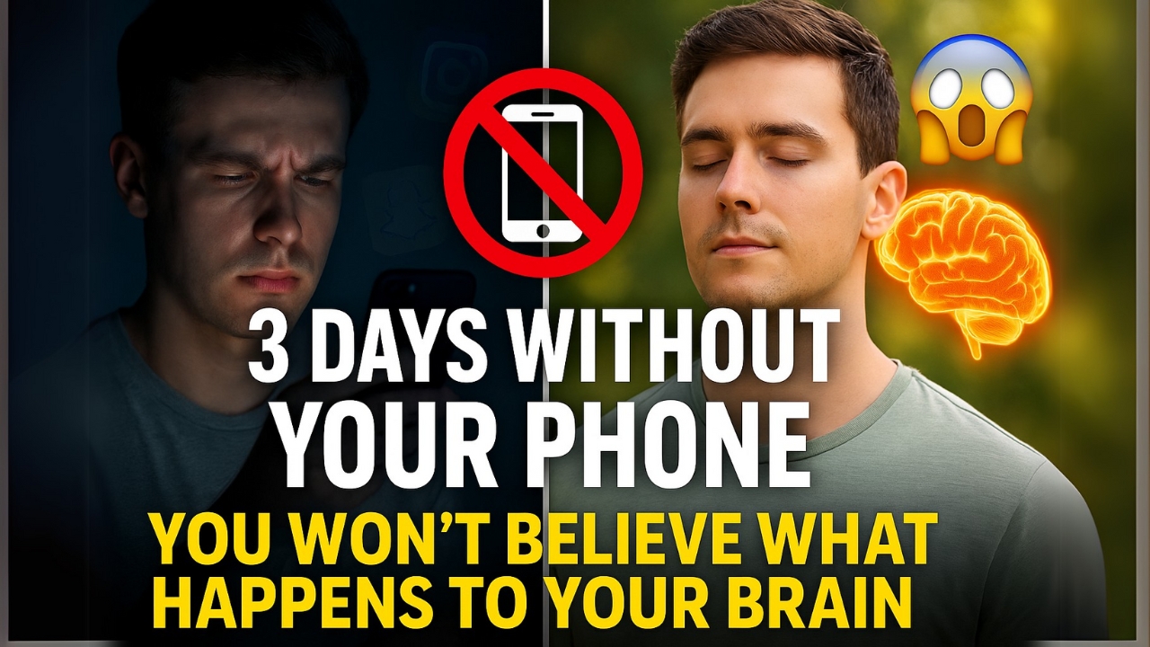 Scientists Reveal What 3 Days Without a Phone Does to Your Brain