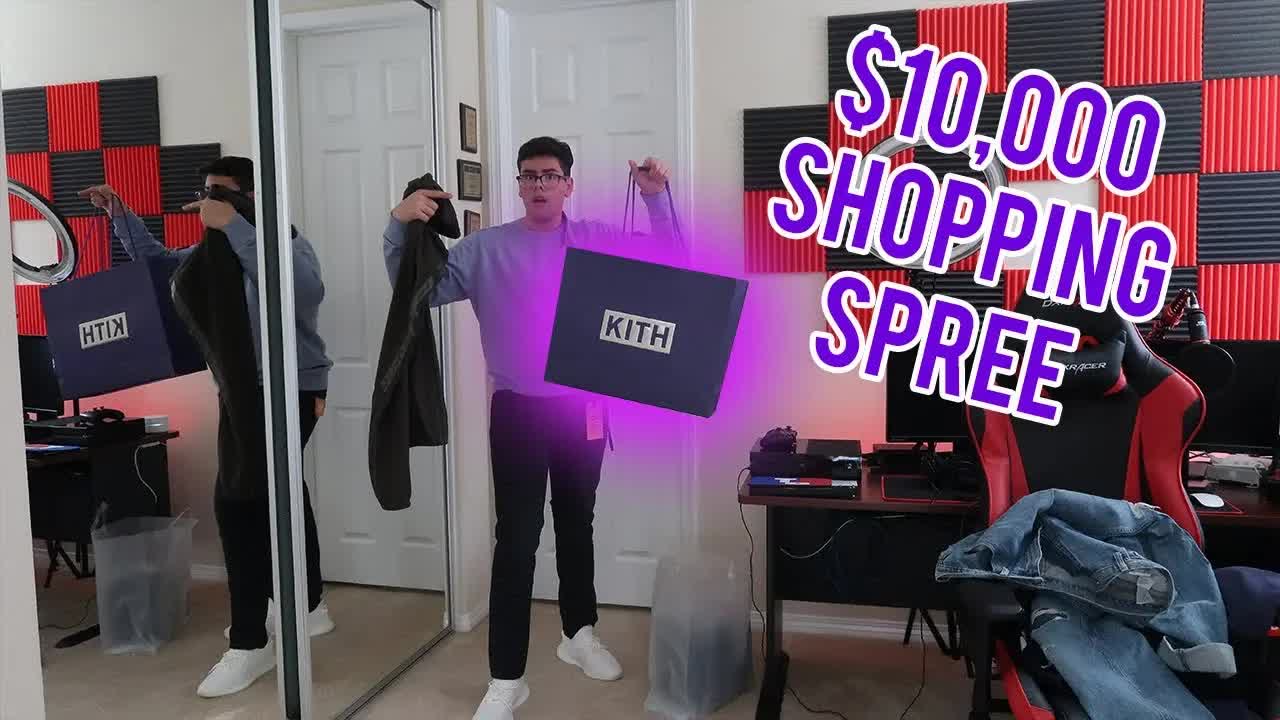 INSANE $10,000 SHOPPING SPREE AT KITH LOS ANGELES