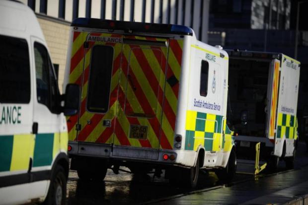 Three people rushed to hospital after major three vehicle crash