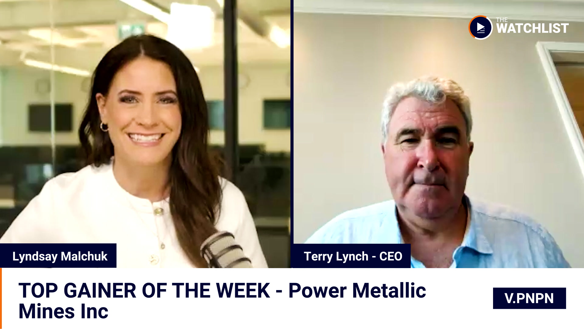 Power Metallic Mines CEO Terry Lynch