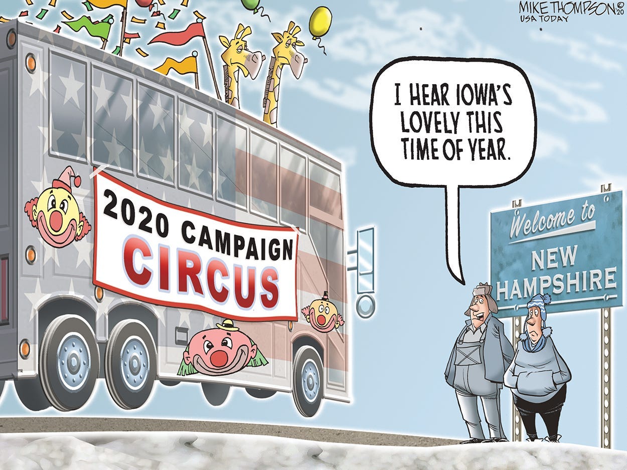 All-time classic political cartoons in recent history