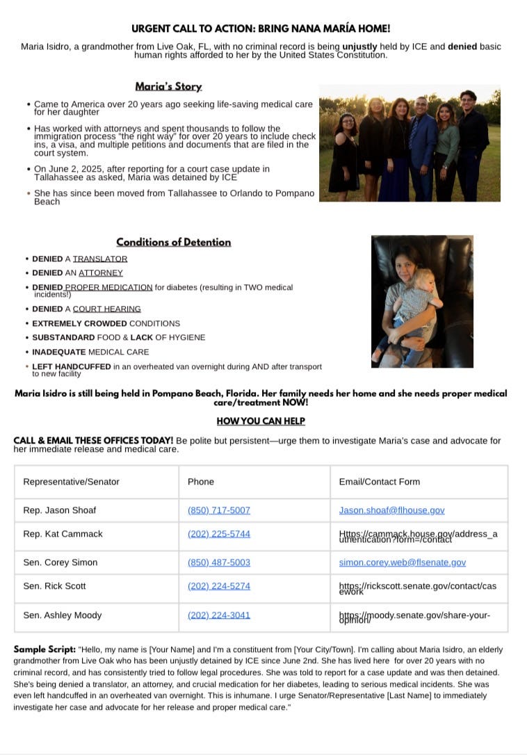 Florida family says mom shackled, denied medication, translator in ICE ...