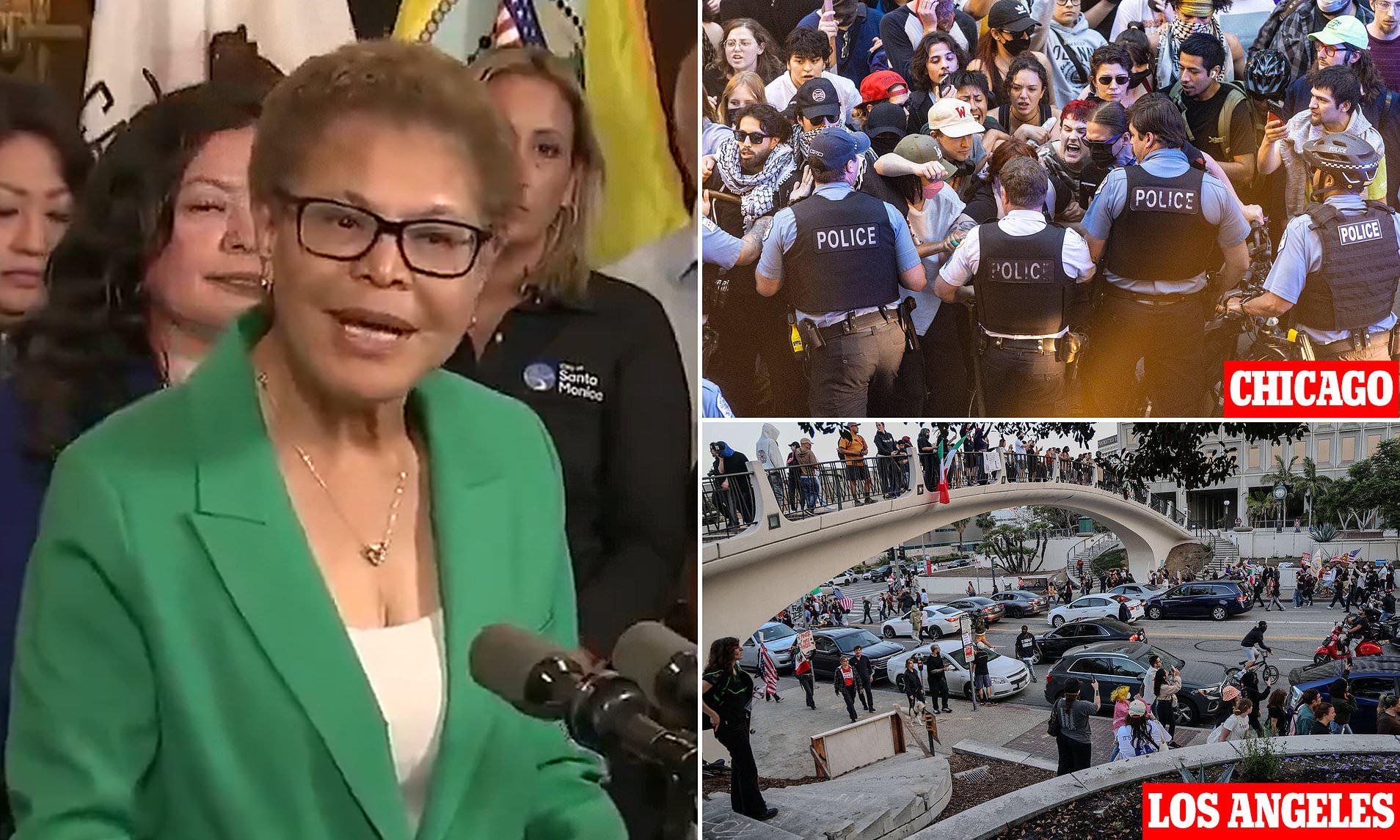 LA riots live: Trump unleashes on 'incompetent' Newsom after video ...