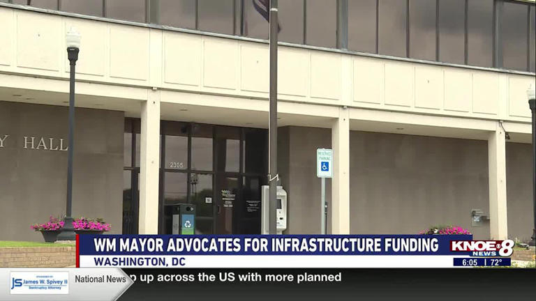 West Monroe Mayor Staci Mitchell visits D.C. to advocate for more funding