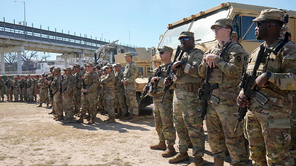 What's the difference between state law enforcement and the National Guard?