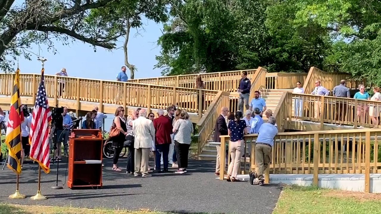 New ADA-compliant trail opens at Baltimore County's Rocky Point Park