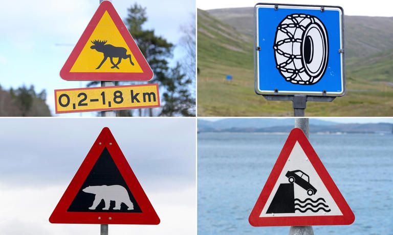 Europe's most misunderstood road signs