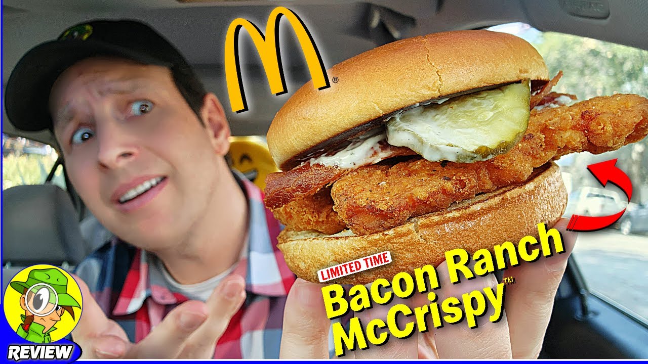 Mcdonald's® Bacon Ranch Mccrispy™ Review