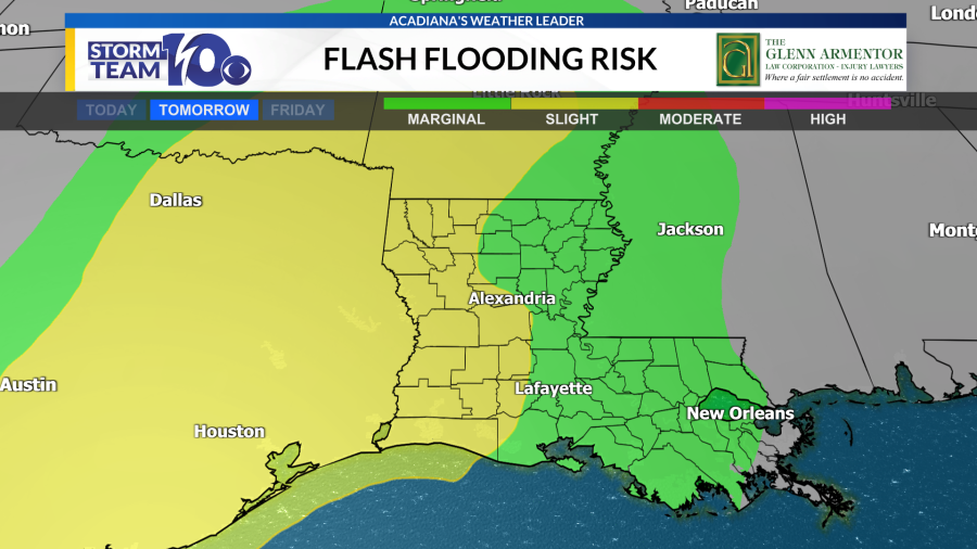 An Active Weather Pattern Will Continue Through the Weekend…
