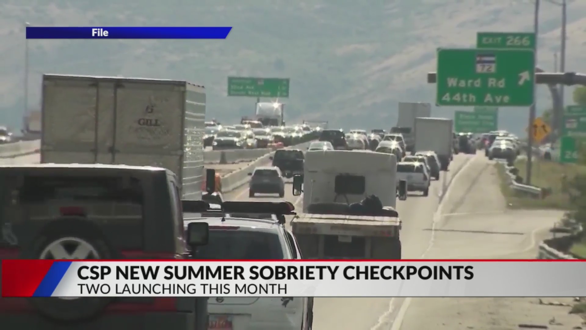 Colorado State Patrol launching two new sobriety checkpoints this month