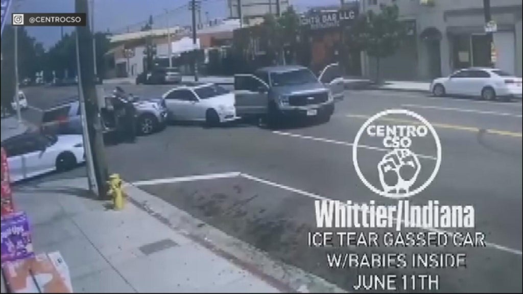 Homeland Security agents crash into and arrest driver in Los Angeles