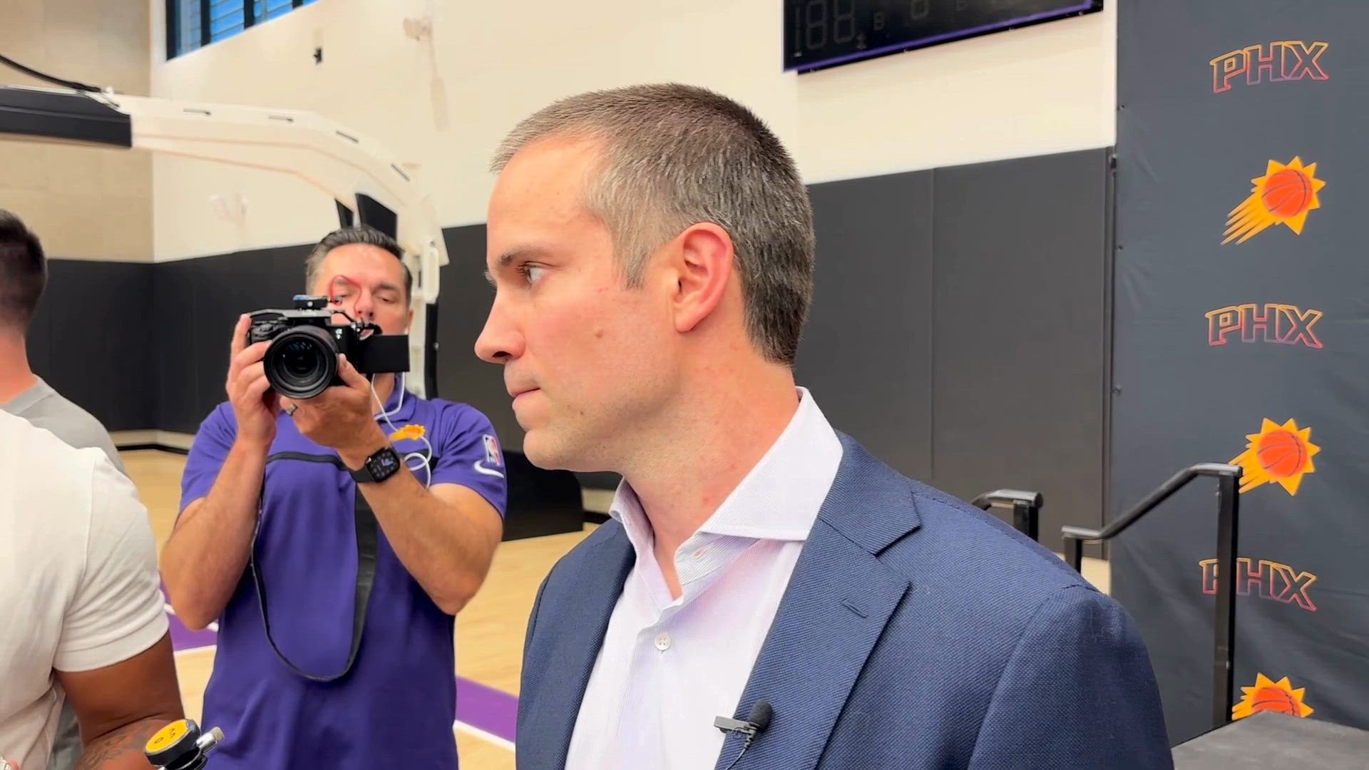 New Suns HC Jordan Ott on Assembling Staff