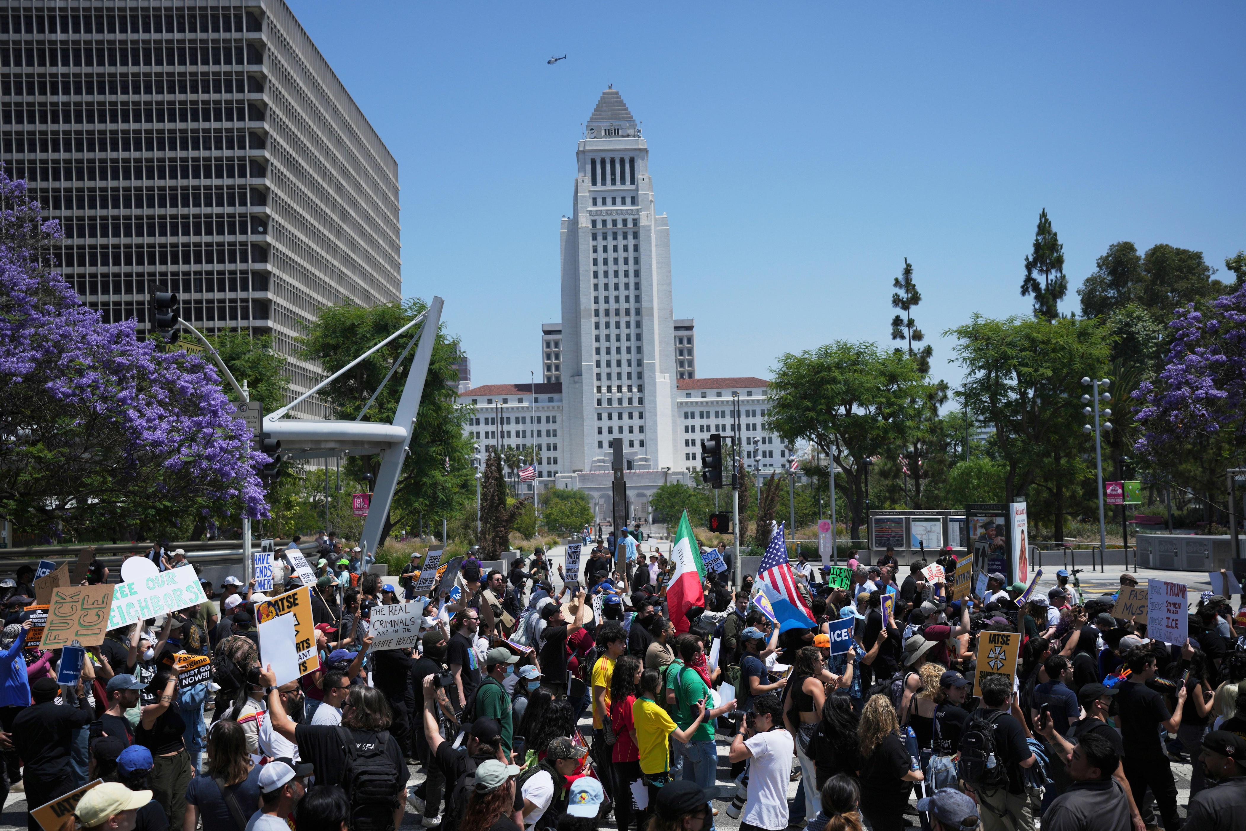 CHIRLA denies accusations of funding L.A. protests