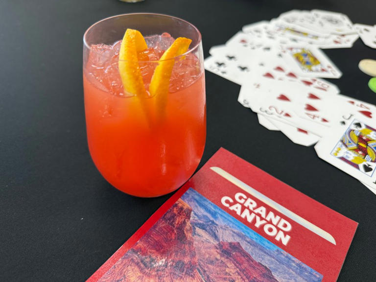Students craft unique mocktails at UNLV hospitality camp