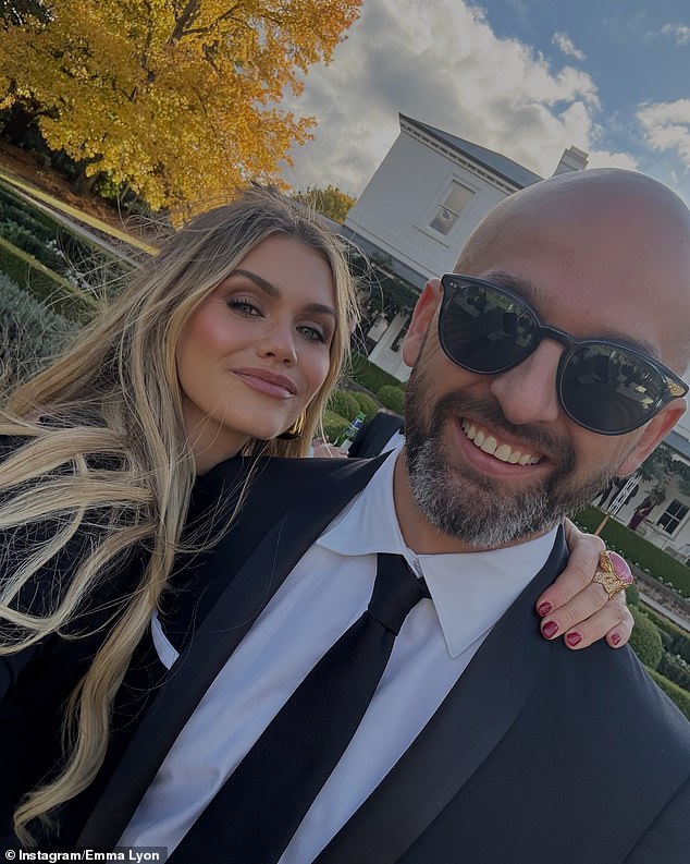 Cricket WAG Emma Lyon stuns in designer outfit as she watches hubby ...