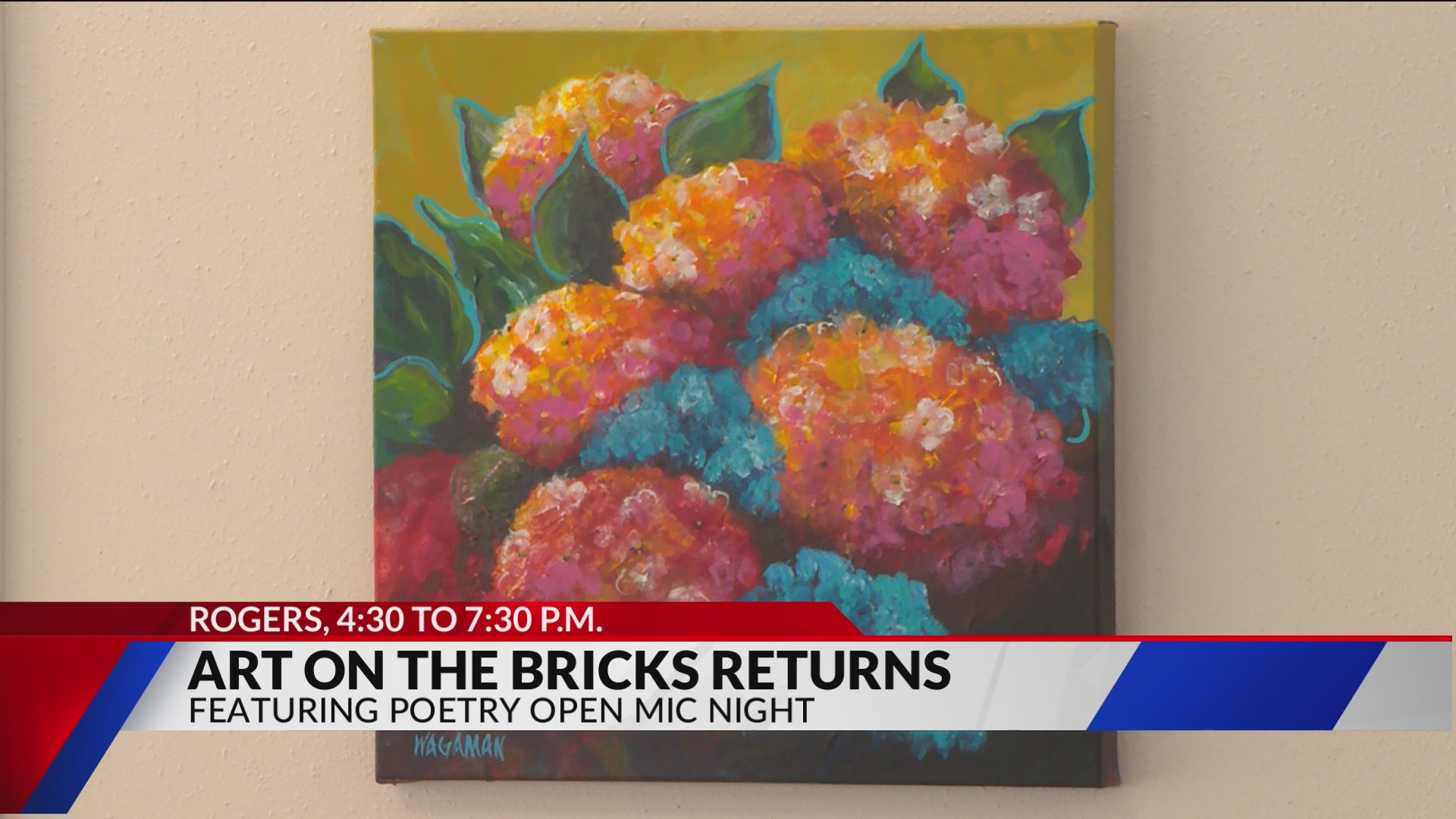 Art on the Bricks returns with poetry open mic night