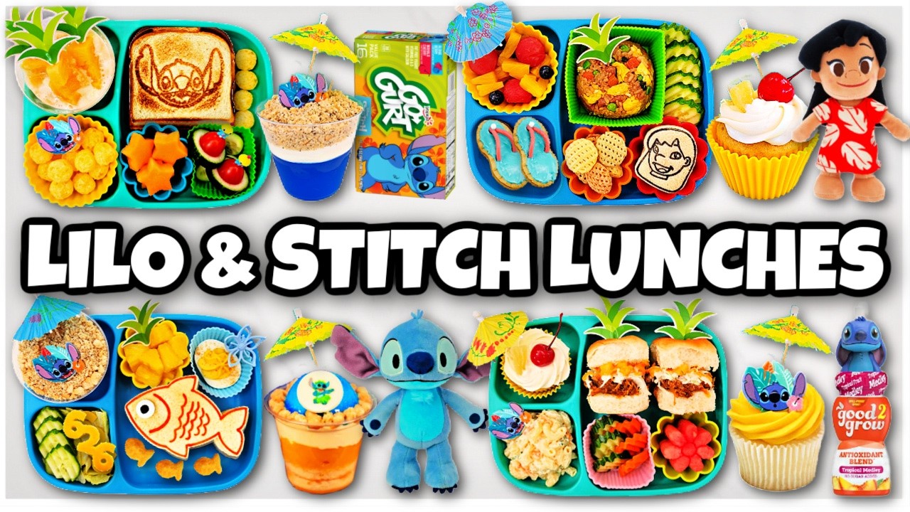 *NEW* Lilo & Stitch Movie Lunch Ideas! 🌺 Bunches of Lunches