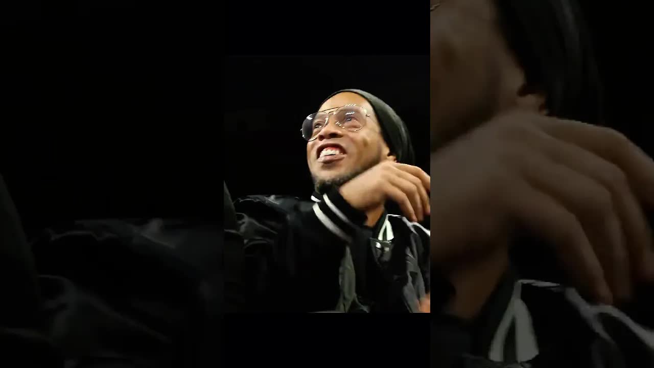 jordan kilganon: ronaldinho amazed by acrobatic basketball dunks