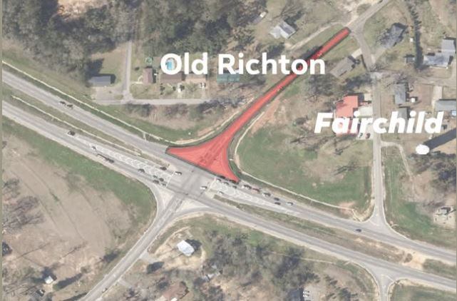 Old Richton Road access from Gandy Parkway closed through end of July