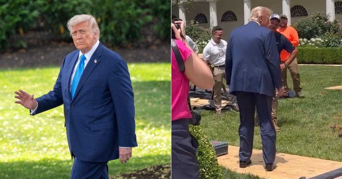 Donald Trump's Leg Brace Sparks Health Rumors