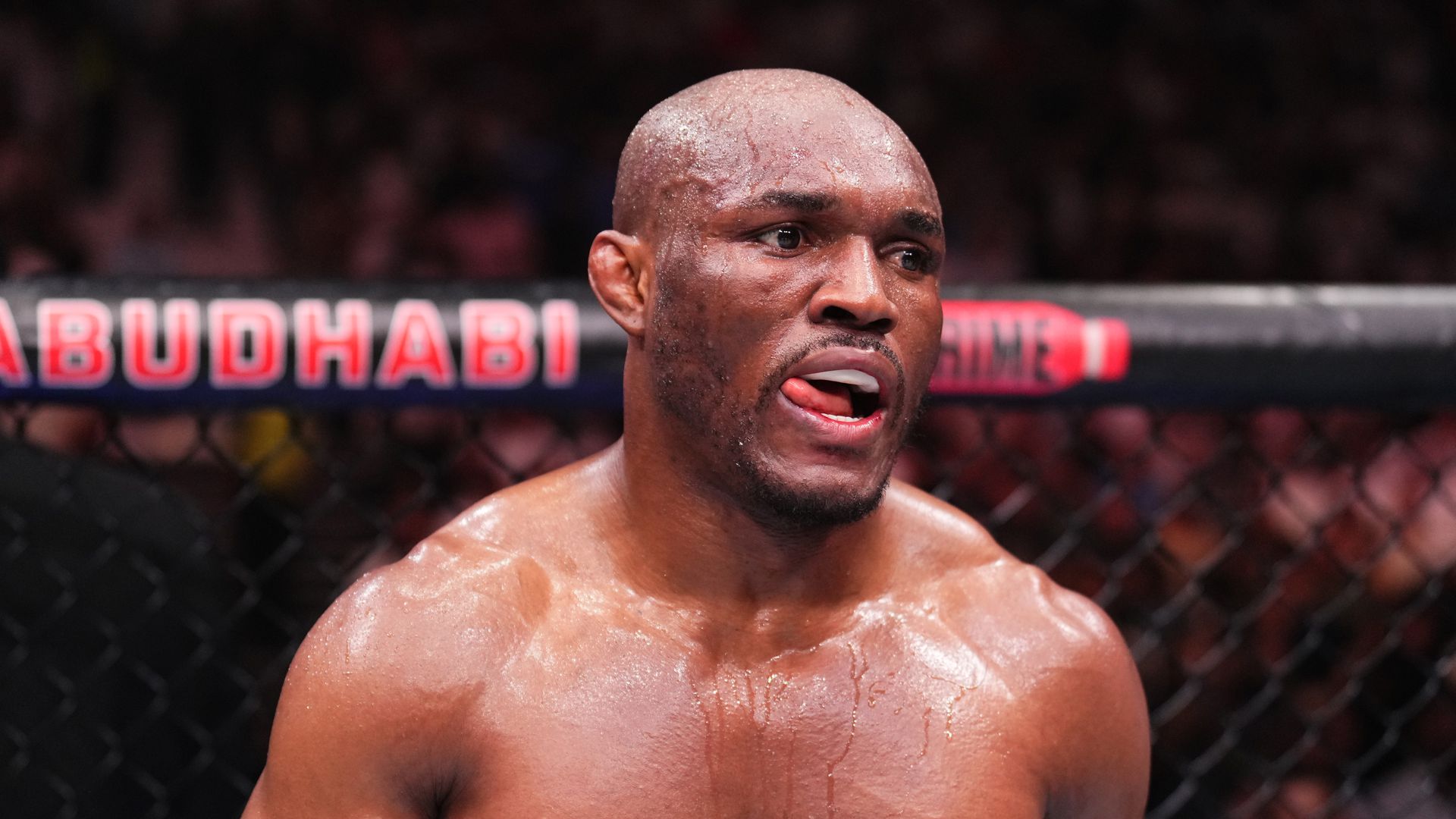 Kamaru Usman shoots down interest in Belal Muhammad fight, responds to criticism that his knees ...