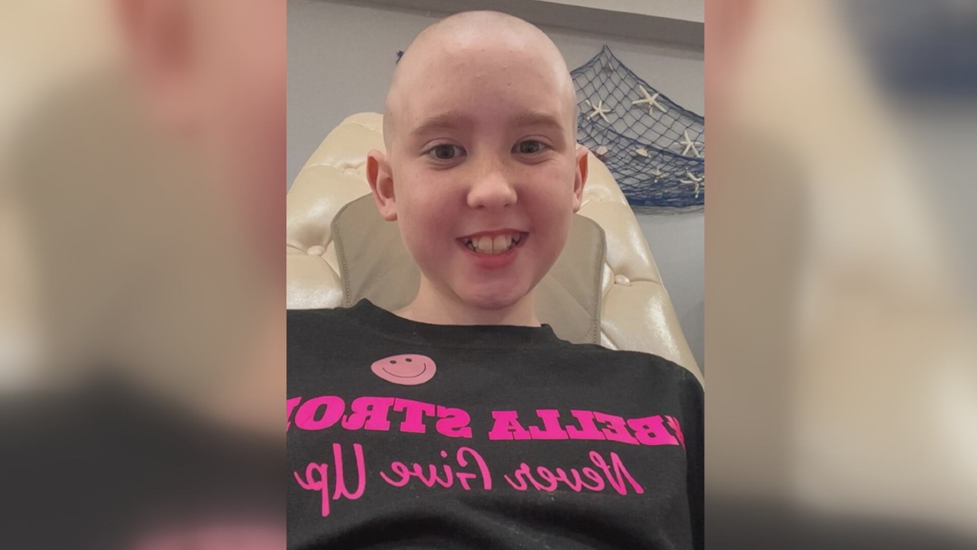 11-year-old maintains her spirit while battling brain cancer