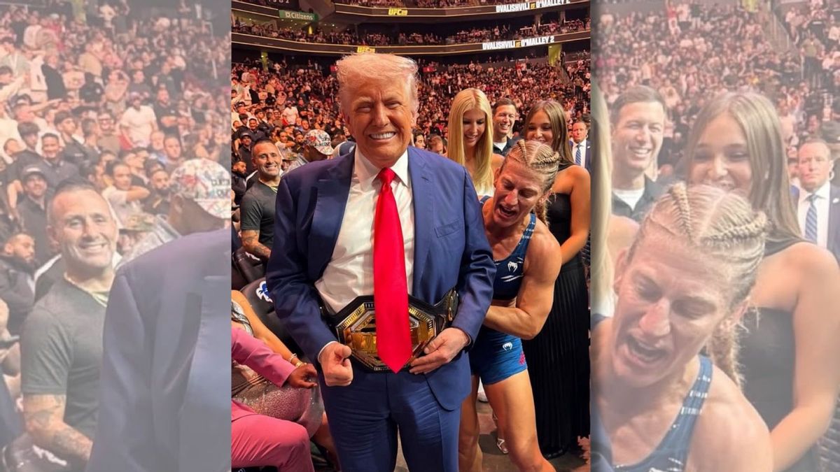 Claims spread Trump wore catheter at UFC event. Here's what we know