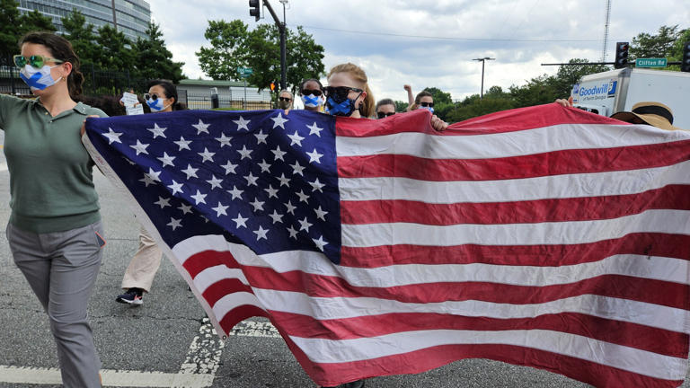 CDC workers walk out, join former employees in protest calling on RFK ...