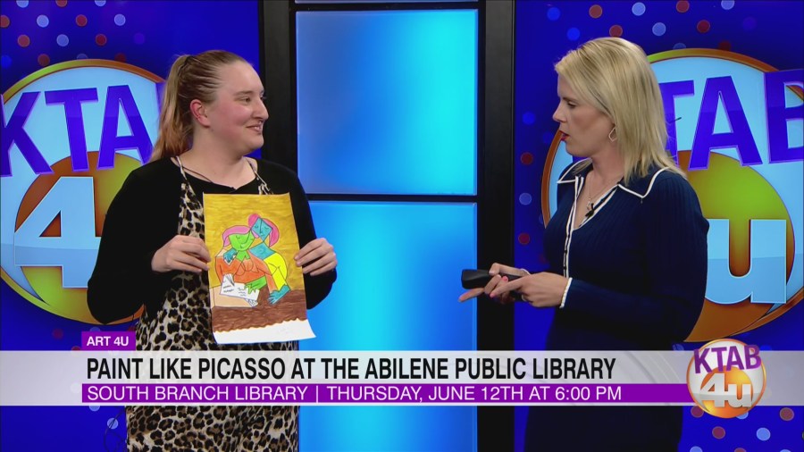 Paint like Picasso at The Abilene Public Library