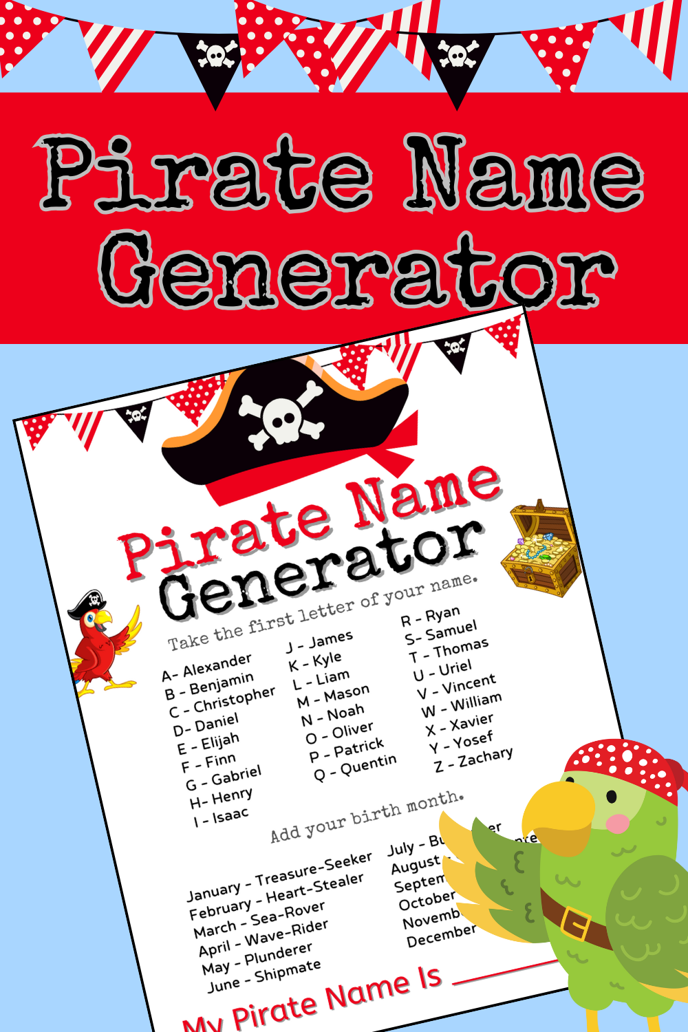 Unleash Your Inner Buccaneer with Our Pirate Name Generator