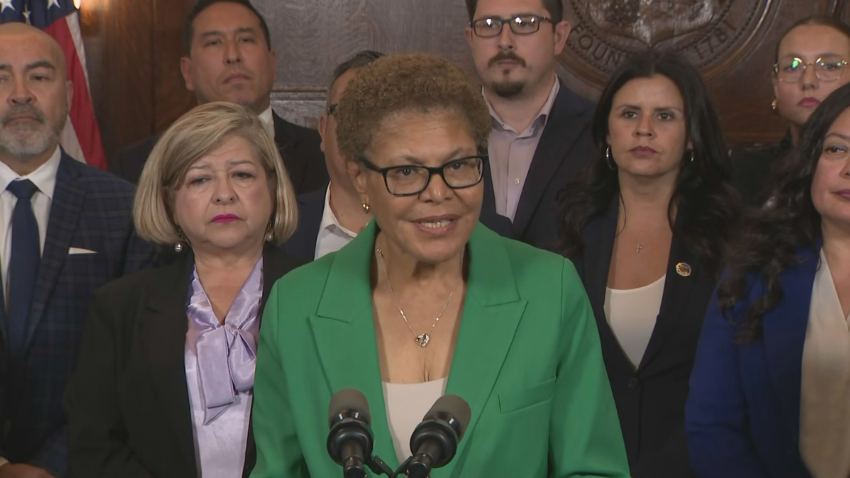 Mayor Bass, regional mayors call for end to ICE raids in Southern ...