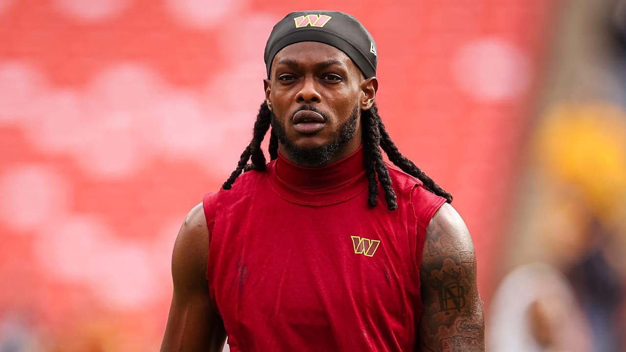 Commanders receiver Noah Brown carted off the field at minicamp: Day 2 ...