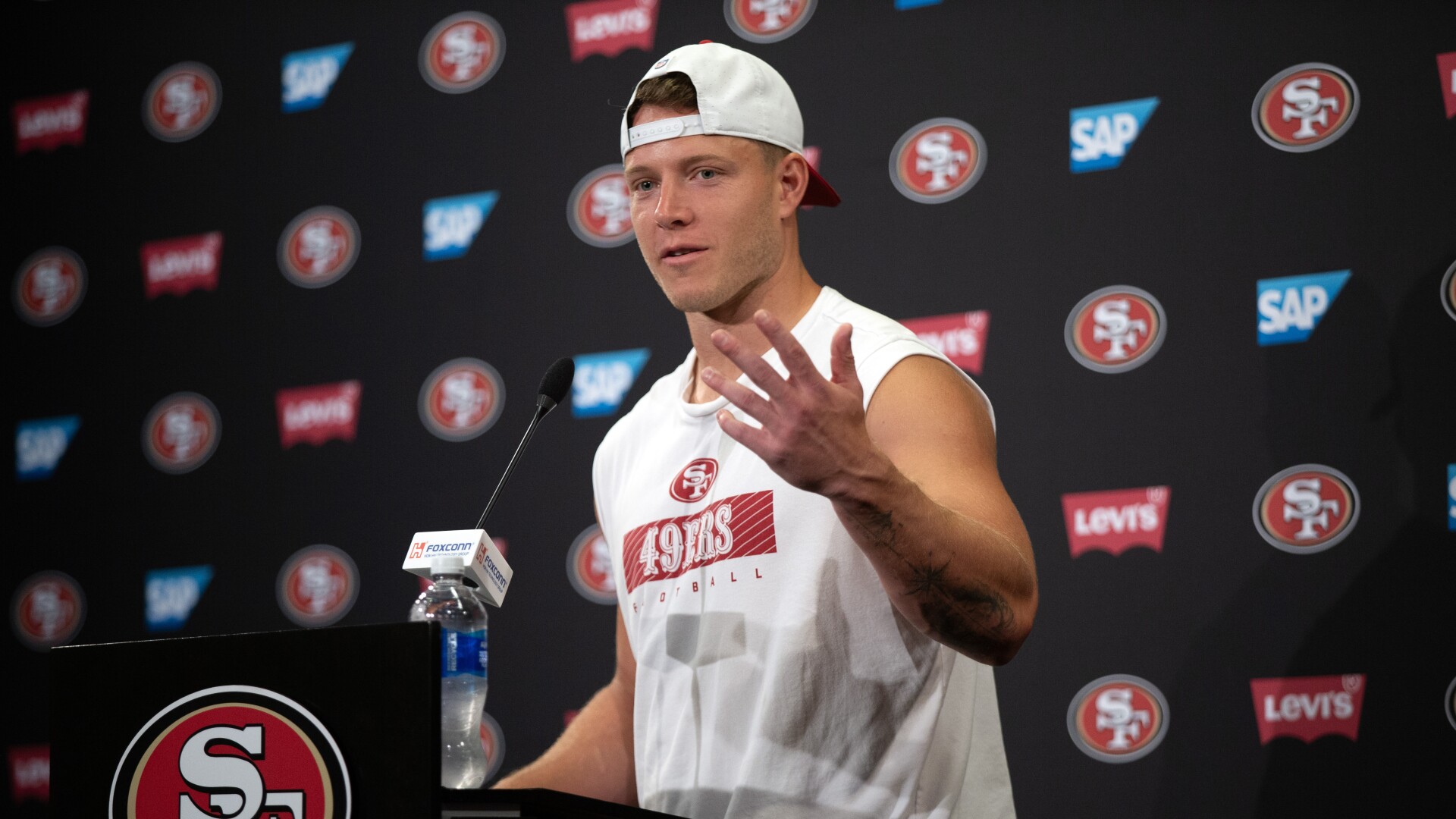 Christian McCaffrey: "I feel great" after injury-riddled 2024 season