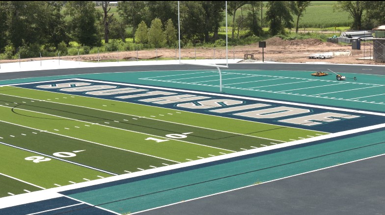 Parent reacts to Southside Stadium nearing completion