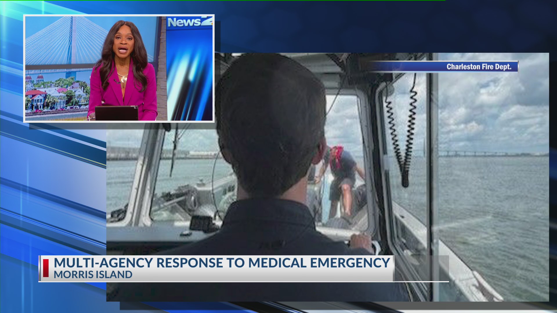 Multi-agency response to medical emergency