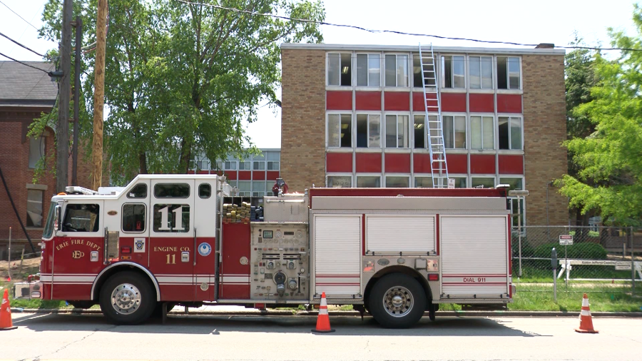 Wehrle Hall gives Erie Fire Dept. unique training opportunity before ...