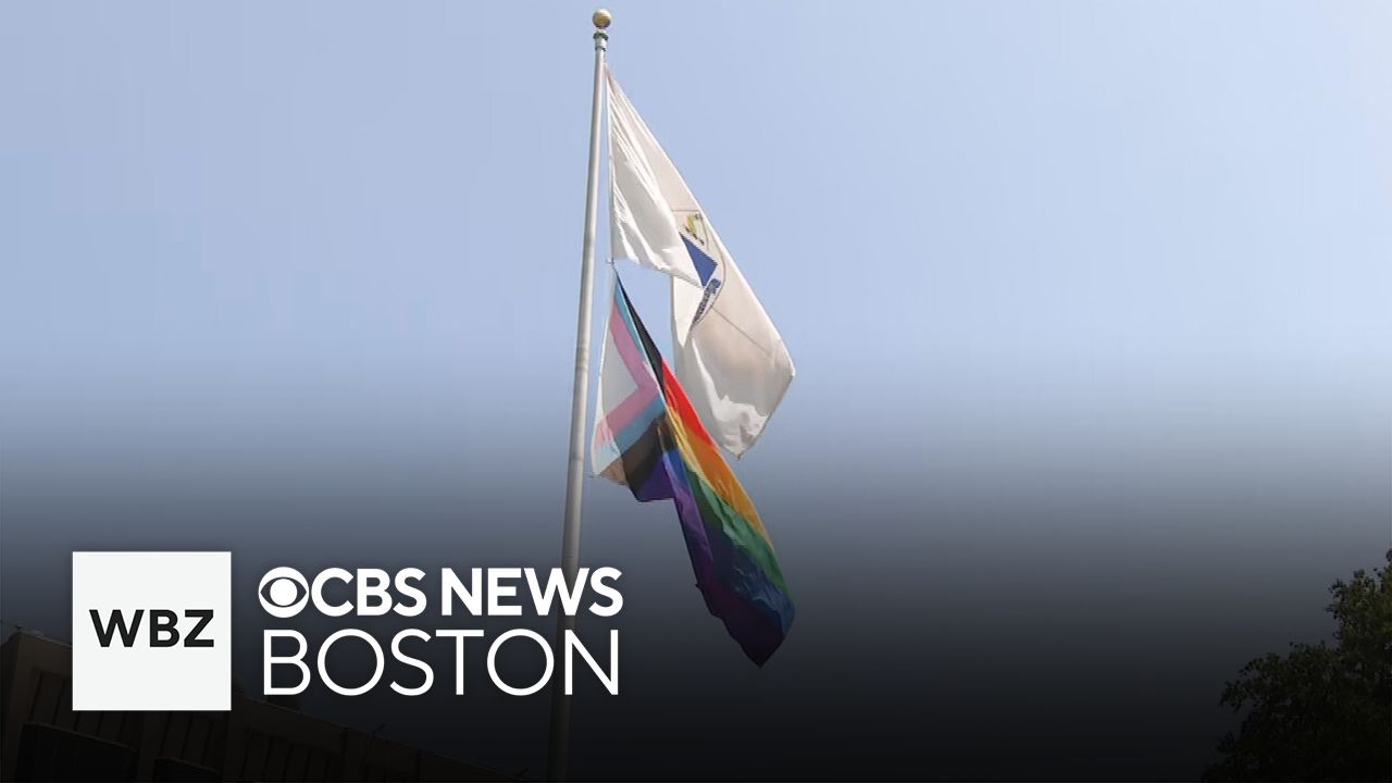 Pride flag raised at Massachusetts State House