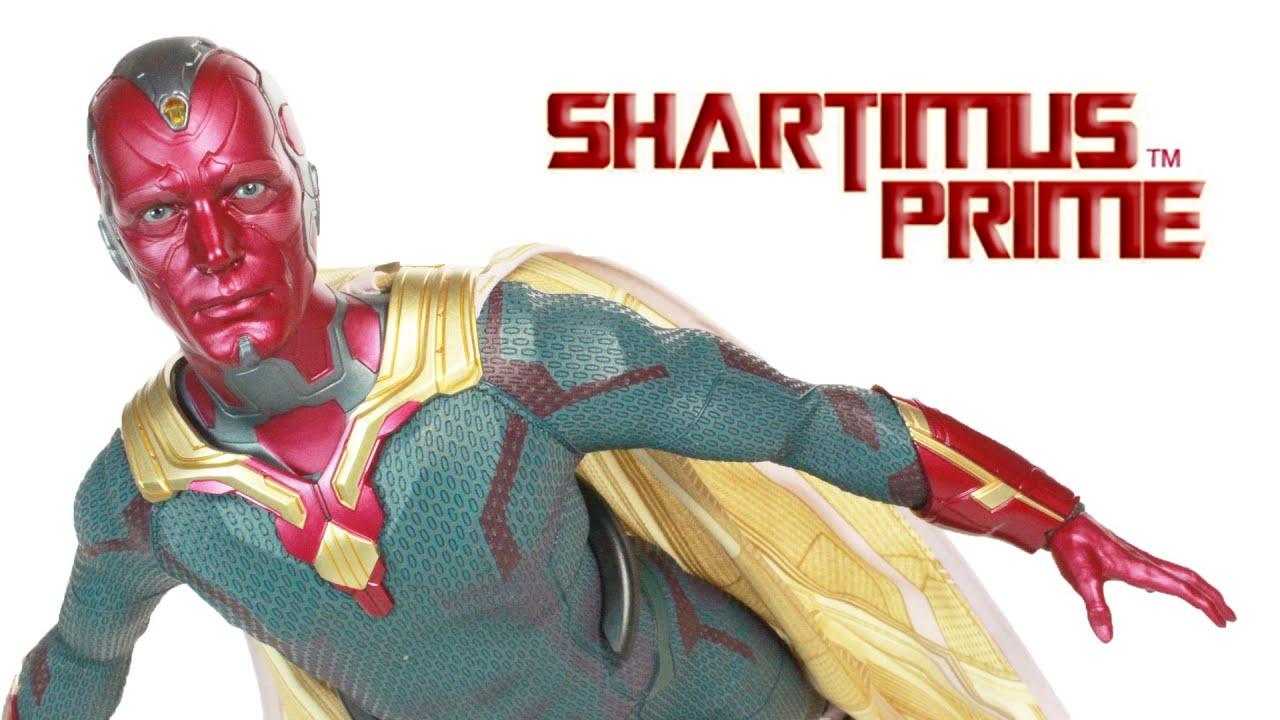 Hot Toys Vision Marvel's Avengers Age Of Ultron Movie 1:6 Scale Collectible Action Figure Review