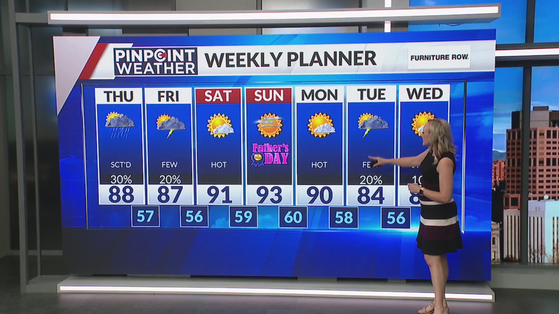 Denver weather: High temps in the 90s for Father's Day weekend