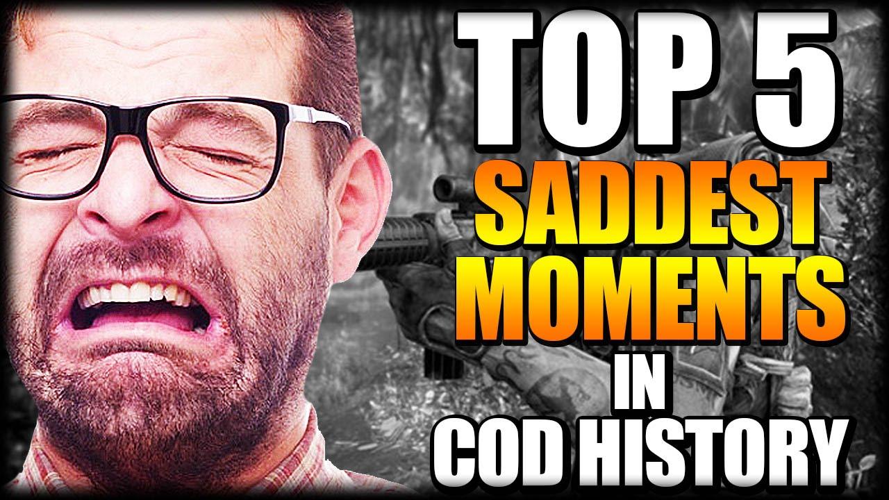 Top 5 "saddest Moments" In Cod History (top 5 - Top Five) Call Of Duty ...