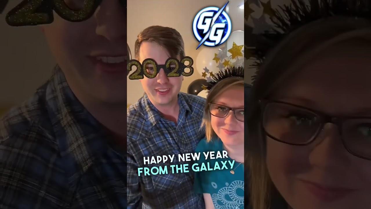 Happy New Years From The Galaxy Geeks! #shorts