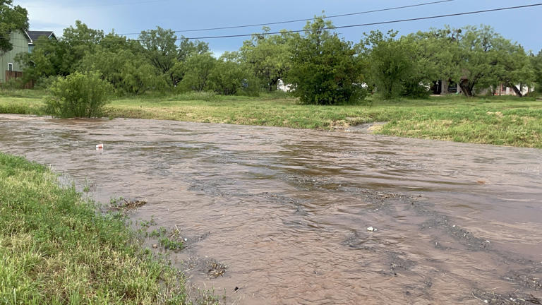 GALLERY: Flash flood warnings issued as heavy rain slams the Big Country