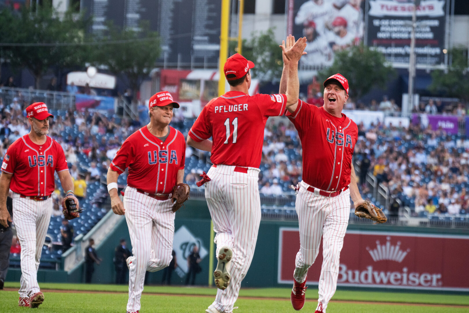 Republicans extend winning streak at Congressional Baseball Game